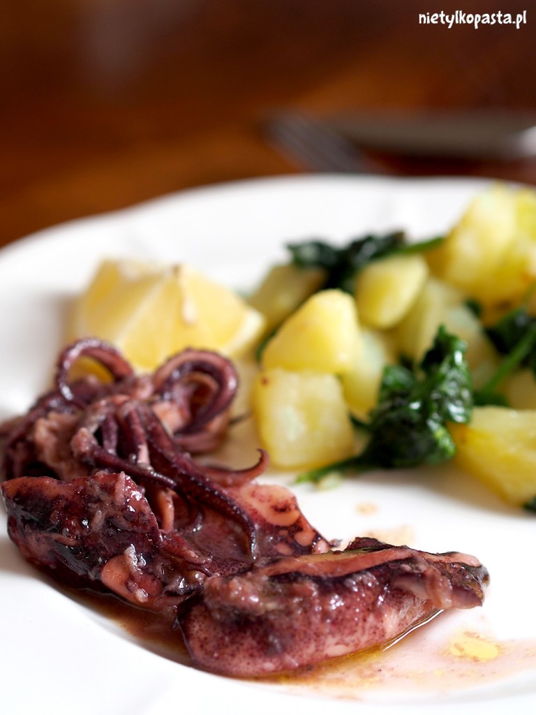 Chorwackie kalmary w czosnku i oliwie