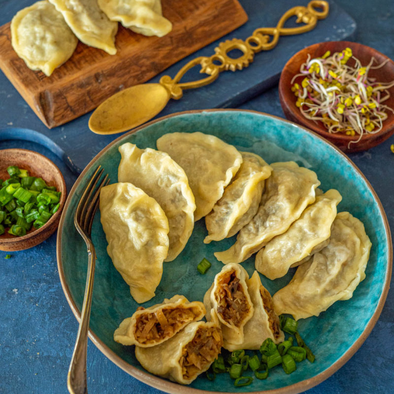 GYOZA - japońskie pierogi z indykiem lub kurczakiem