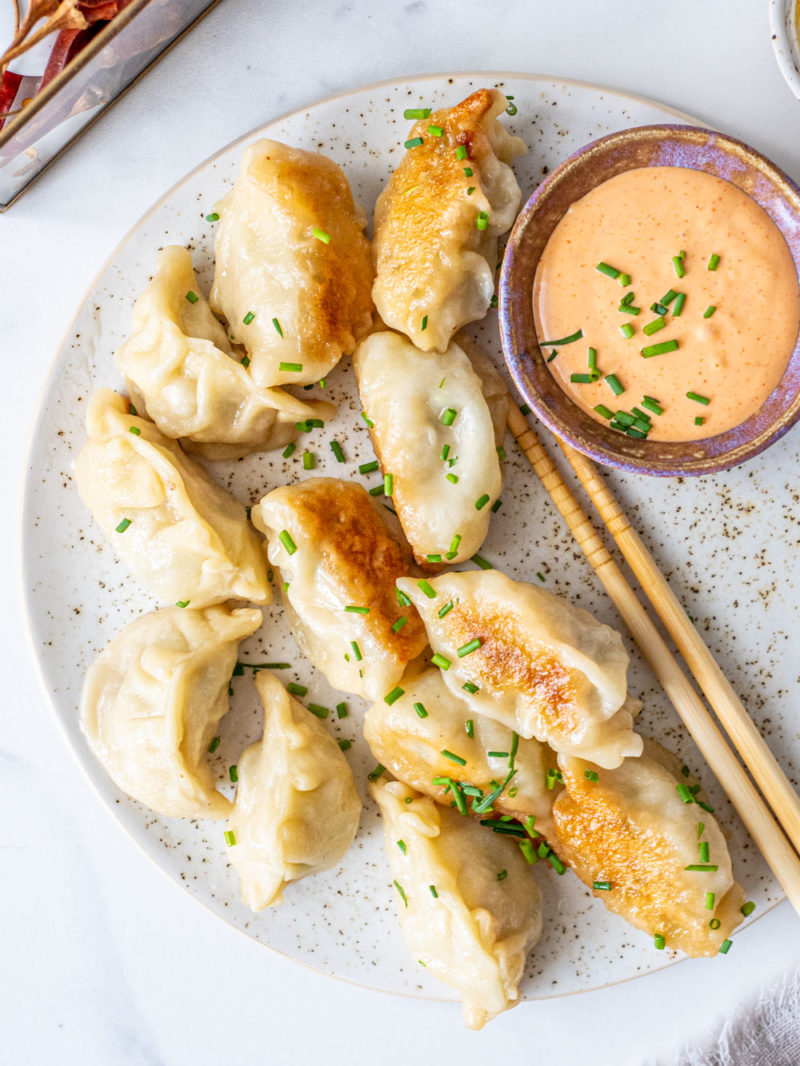 GYOZA - japońskie pierogi z indykiem lub kurczakiem